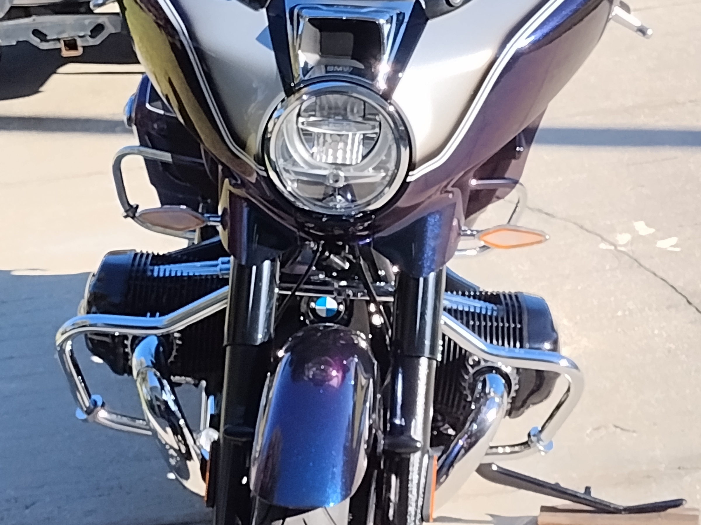 Rear Guards, Crash Bars -BMW R18 B Bagger - Chrome